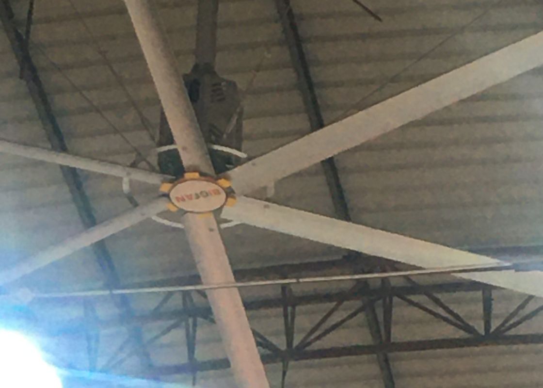 7.3m Industrial Giant Ceiling Fan for Indoor Basketball Court Cooling ...