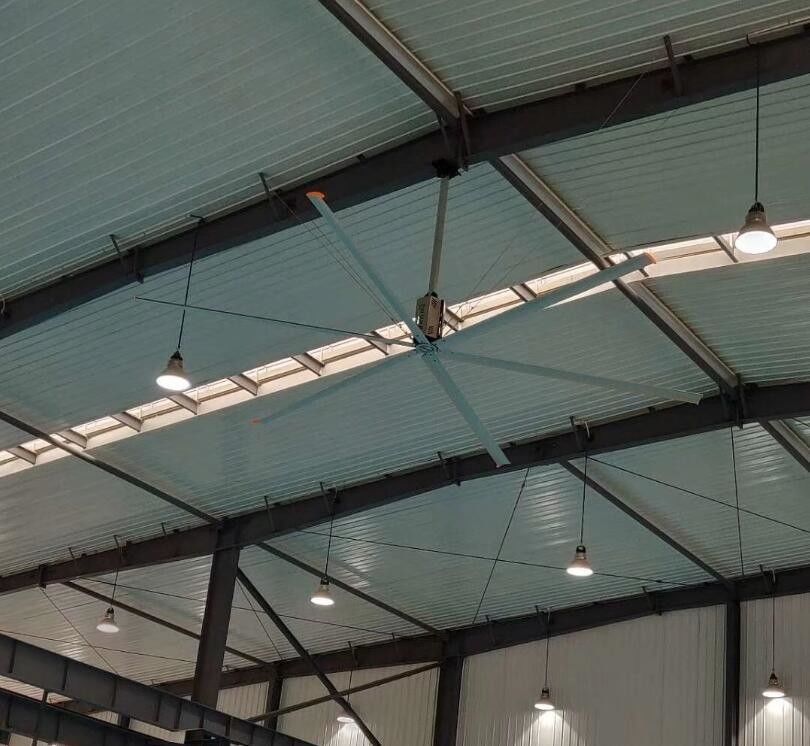 Large Low Velocity Industrial Warehouse Ceiling Fans