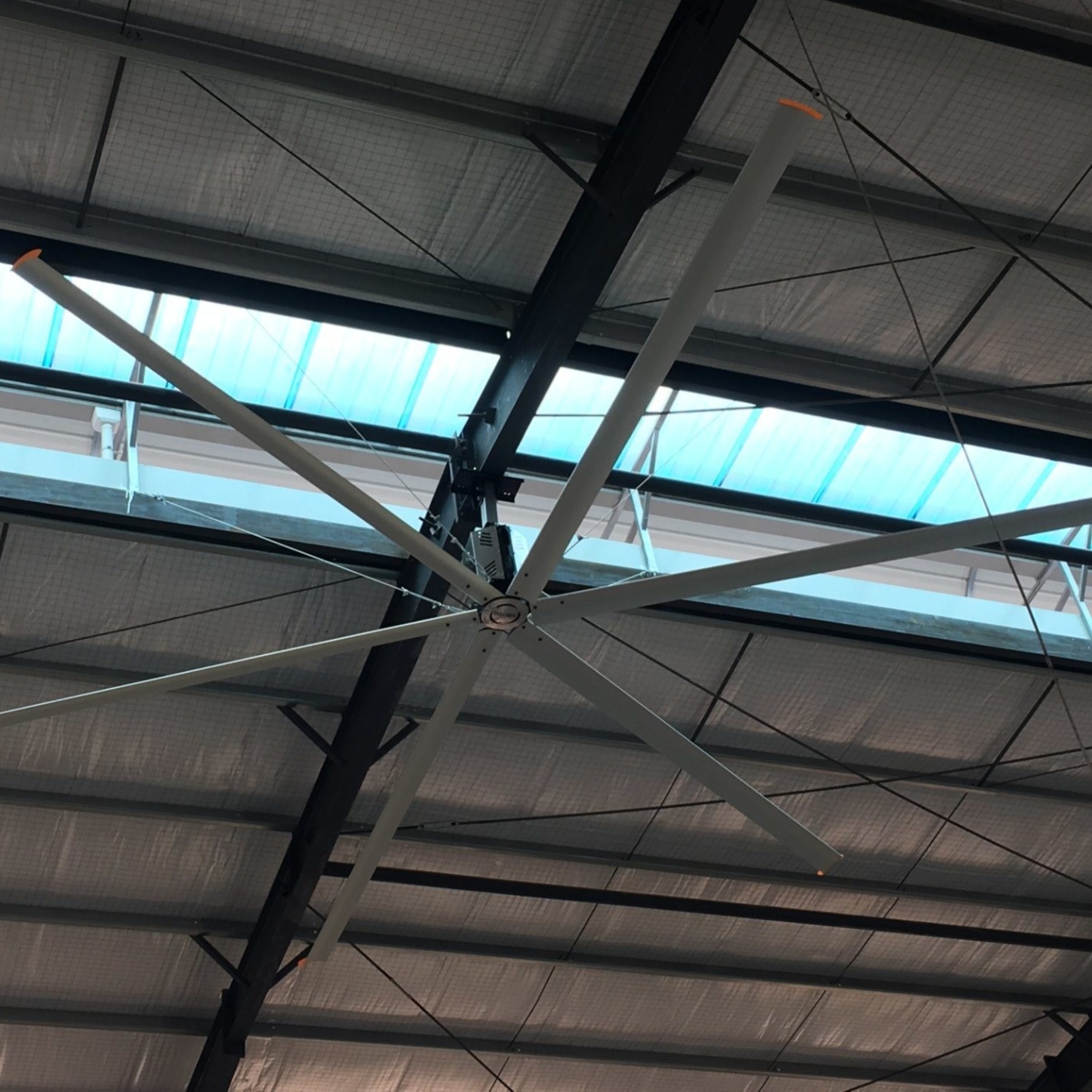 1.5KW Hvls Industrial Workshop Ceiling Fan Ventilator Air Cooler Devices