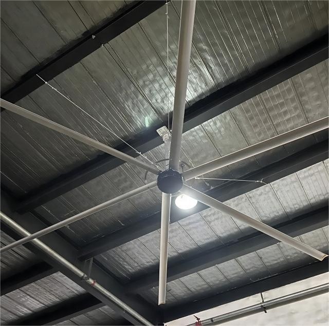 7.3m 24FT Large Industrial Hvls Ceiling Fan PMSM Brushless Motor And ...
