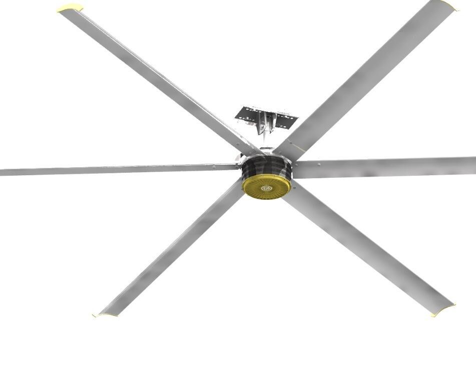 7.3M 24 Foot Hvls Overhead Oversized Ceiling Fans