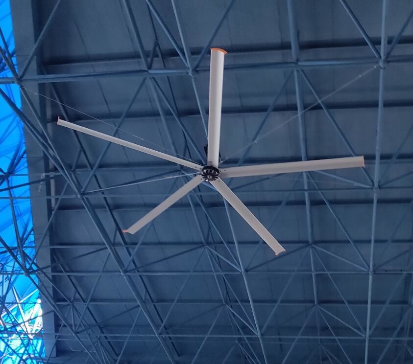 Pmsm high volume Pole Mounted HVLS Fan