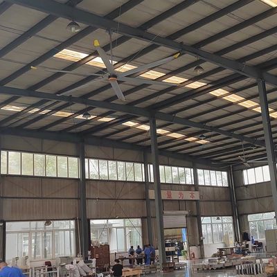 1.5kw PMSM Motor Industrial Ceiling Fan for Warehouse Ventilation and ...