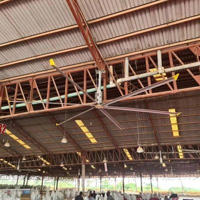 24FT Gearbox Motor HVLS Ceiling Fan for Cooling in Restaurants and Industrial Spaces