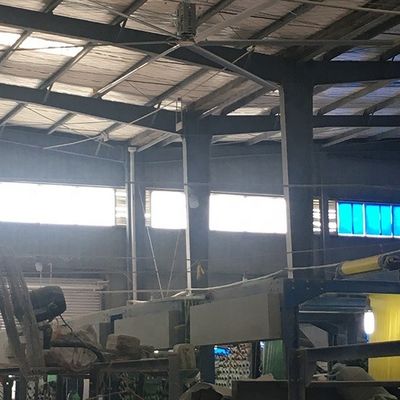 24FT Gearbox Motor HVLS Ceiling Fan for Cooling in Restaurants and ...